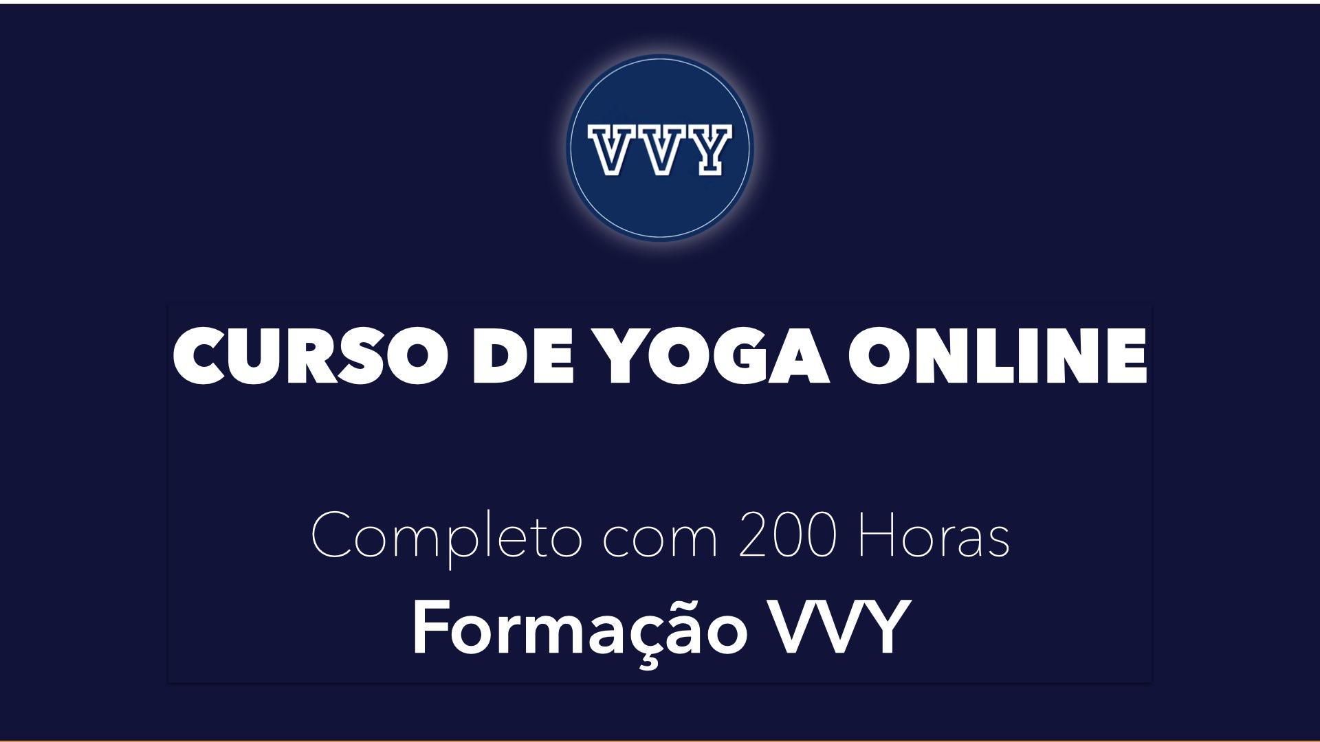 Curso De Yoga Online Completo Da Formação VVY 2025